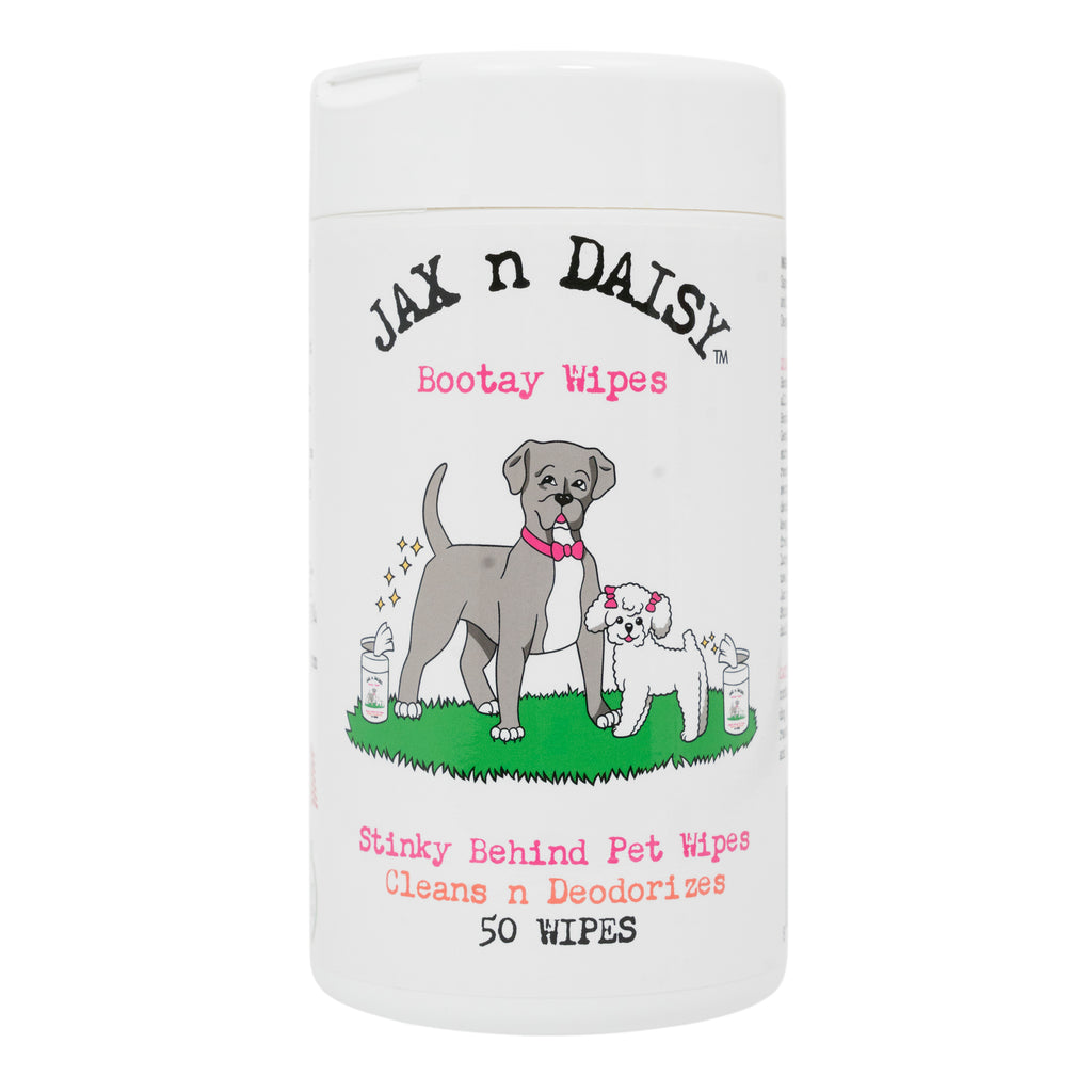 Bootay Wipes ~ Stinky Behind Pet Wipes - Jax n Daisy, Inc.